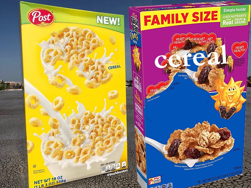 Printing Personalized Cereal Boxes for Selling New Caramel Flavor ...